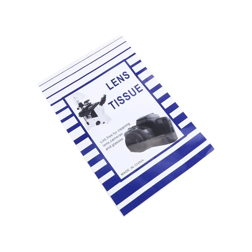 50 листов, мягкая оптика для объектива камеры, чистящая бумажная салфетка, буклет для экрана, фильтр для объектива камеры, стекло