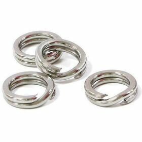 Kosadaka кольца заводные 1205 Nickel №7, 7 мм, 17 кг уп.14 шт.