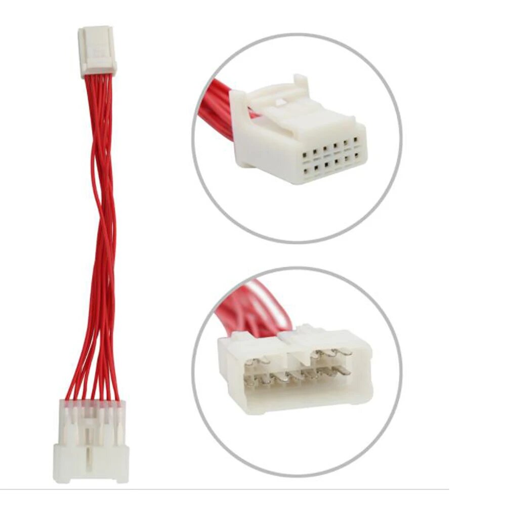 Автомобильный CD-адаптер, аудиоинтерфейс от 6 + 6 до 5 + 7 для Toyota RAV4 Corolla Camry Sequoia Sienna Tacoma Yaris для Lexus ES300 IS220 B