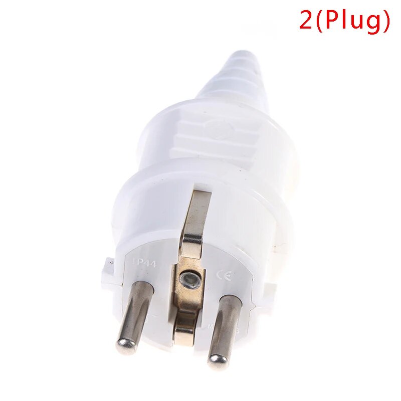 Промышленная водонепроницаемая розетка JETTING синяя 220В 16А plug