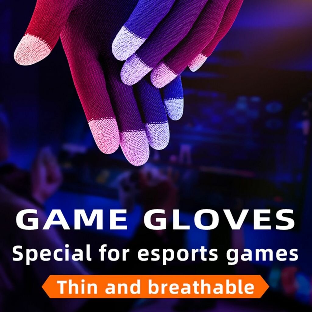 Игровые перчатки для киберспортивных игр с сенсорным экраном и пальцевыми перчатками