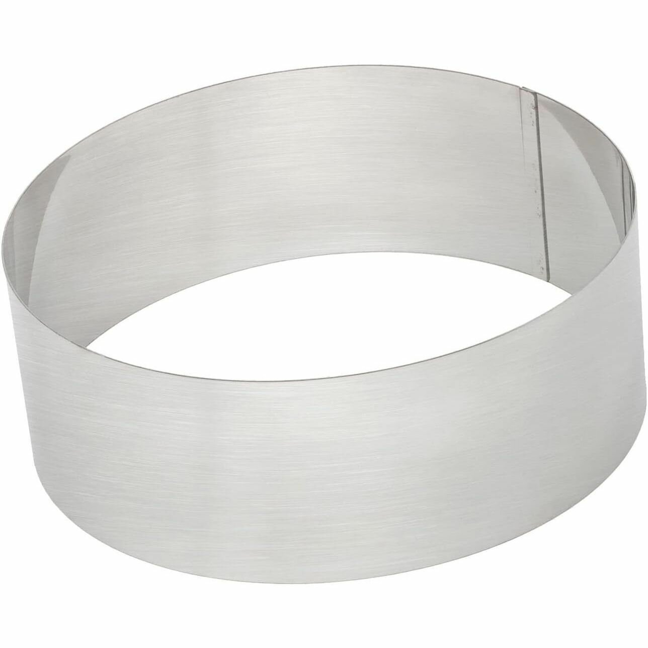 Кольцо кондитерское для торта, гарнира, 16х9 см, нержавеющая сталь, Luxstahl.