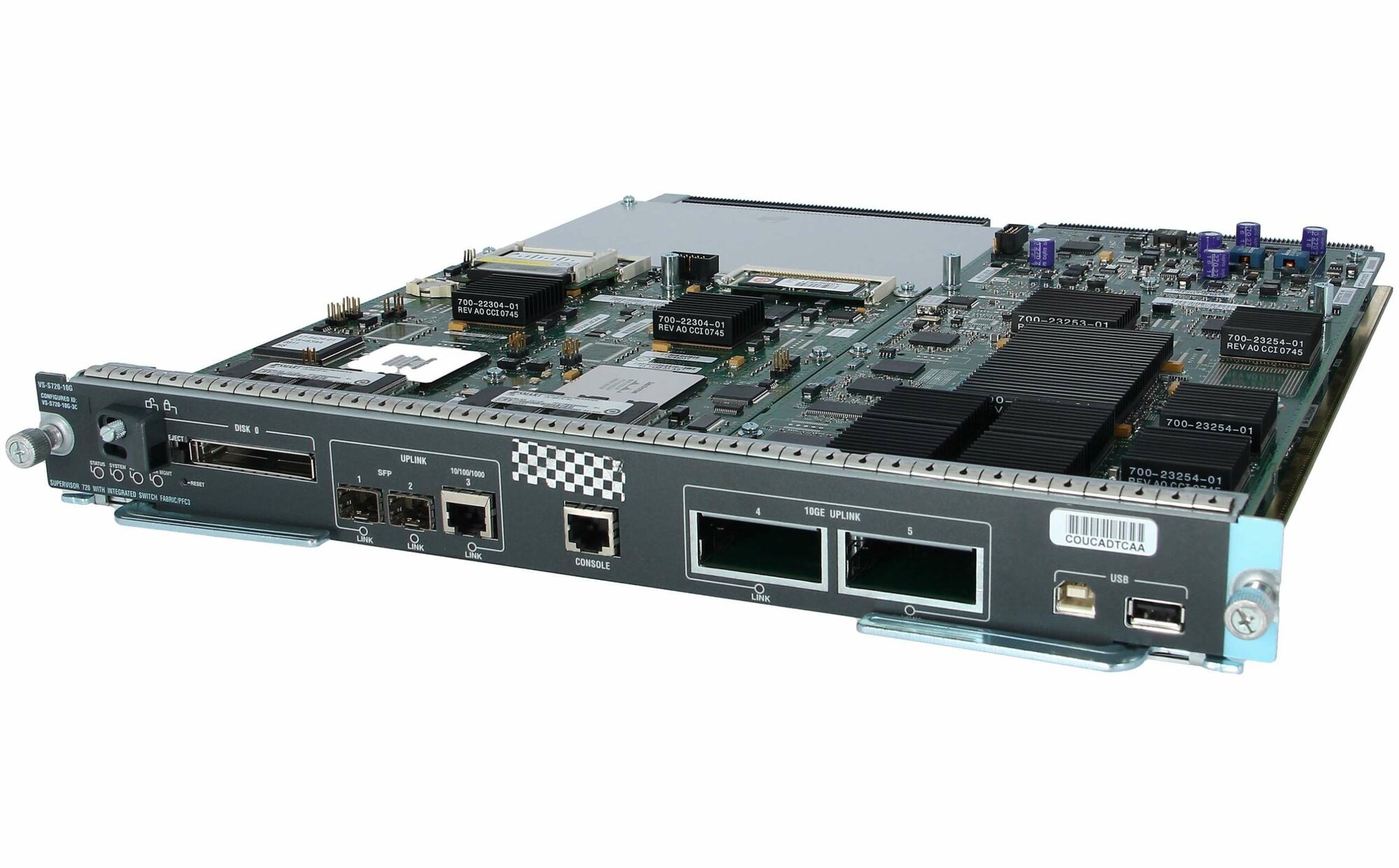 Модуль CISCO Catalyst VS-S720-10G-3CXL 1хRJ-45 2хSFP 2х10G X2