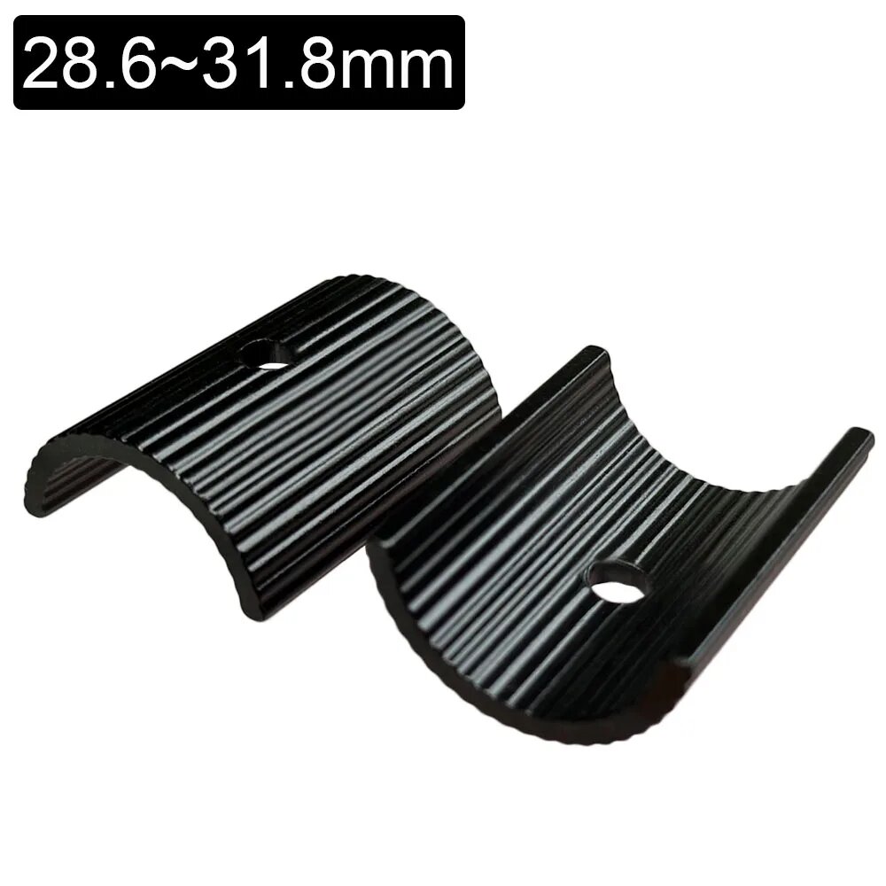 GANOPPER Адаптер прокладок для руля велосипеда Черный, Black 28.6-31.8