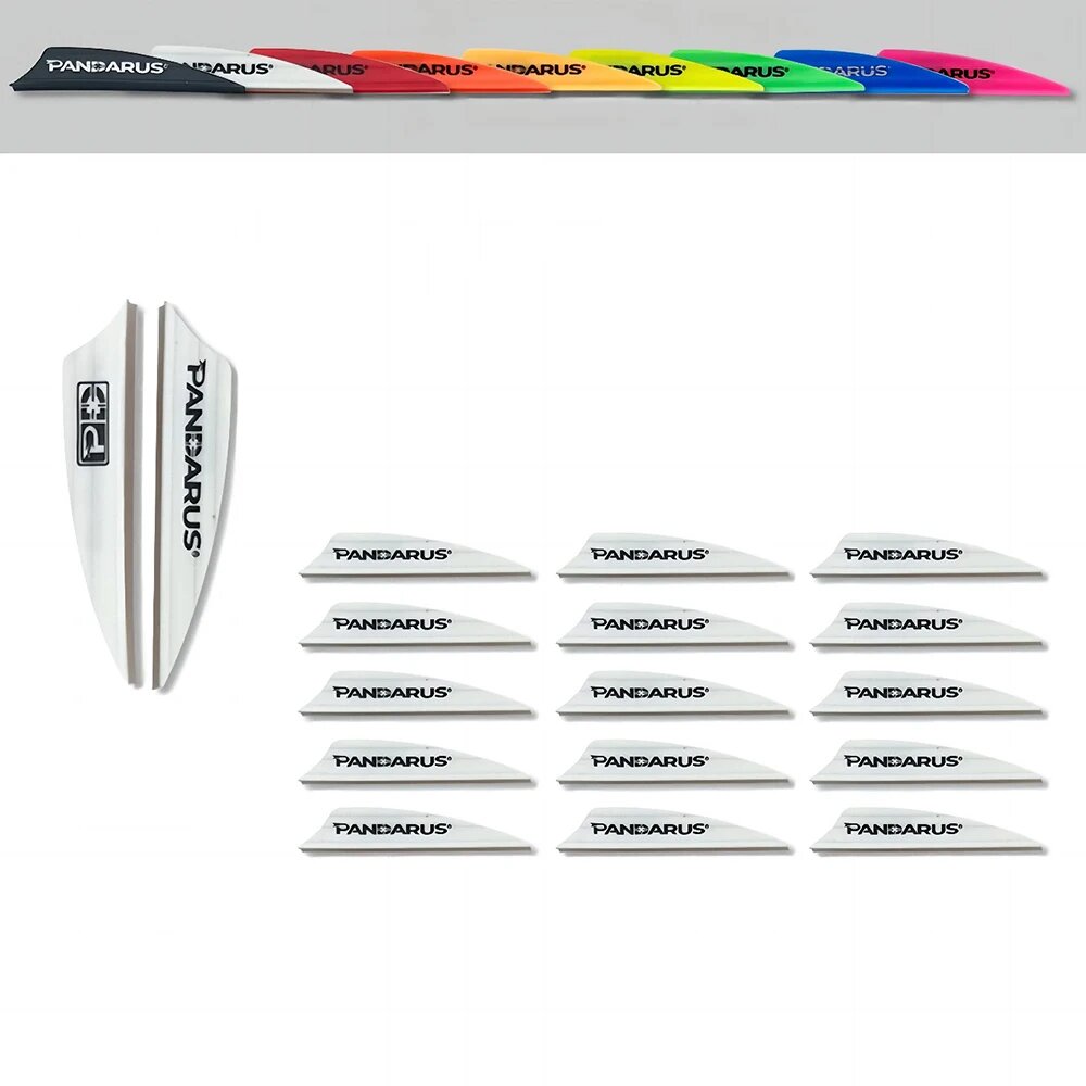 ПANDARUS Щиты для стрельбы из лука 50 шт. Белый