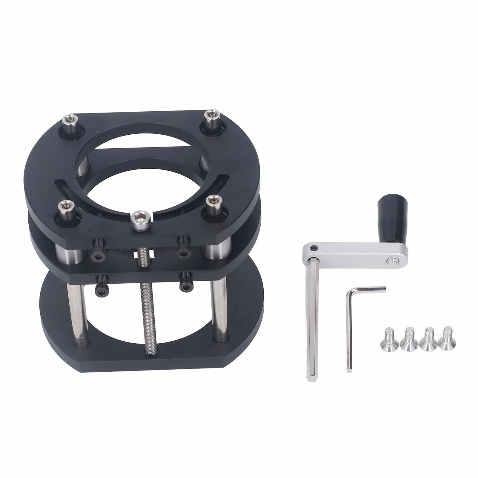 Подъемная платформа фрезера 4-кулачковая для пазов, шипов, обрезки и фасок