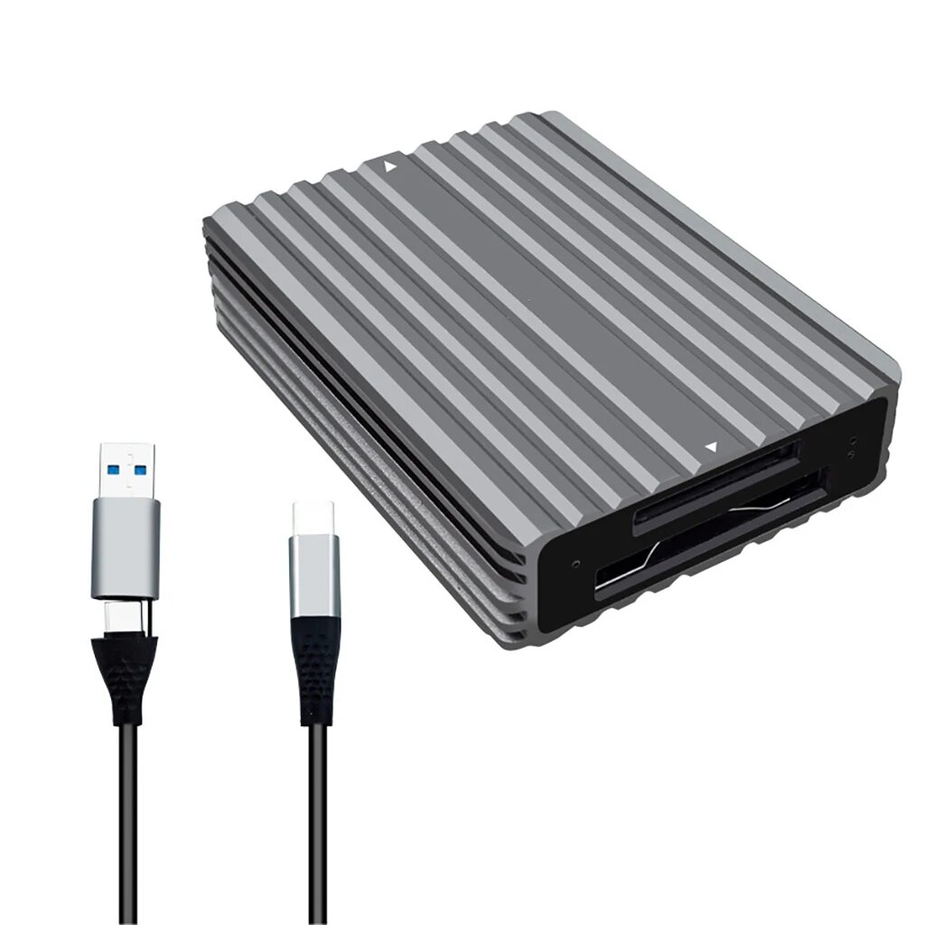 XT-XINTE 2-в-1 CFexpress A+B Кардридер 10 Гбит/с USB Type-C for CFE A B 2in1