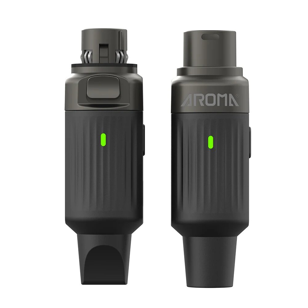 Беспроводная микрофонная система AROMA ARC2, 7 каналов, штепсельная вилка XLR, адаптер для микрофона, беспроводная динамическая система приема и передачи УВЧ