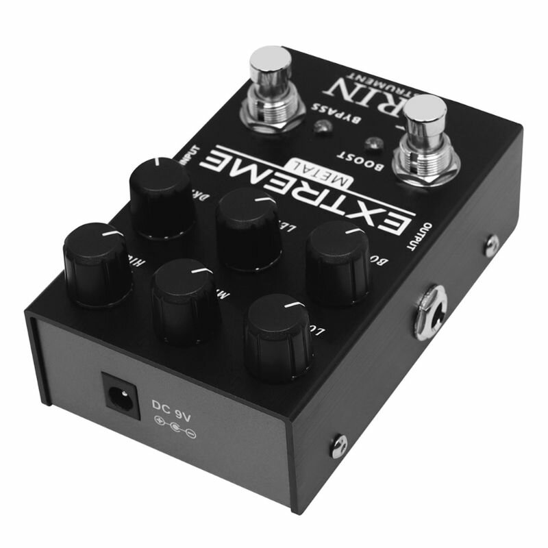 Гитарный моноблок эффектов Distortion/Overdrive/10-Band EQ-Black