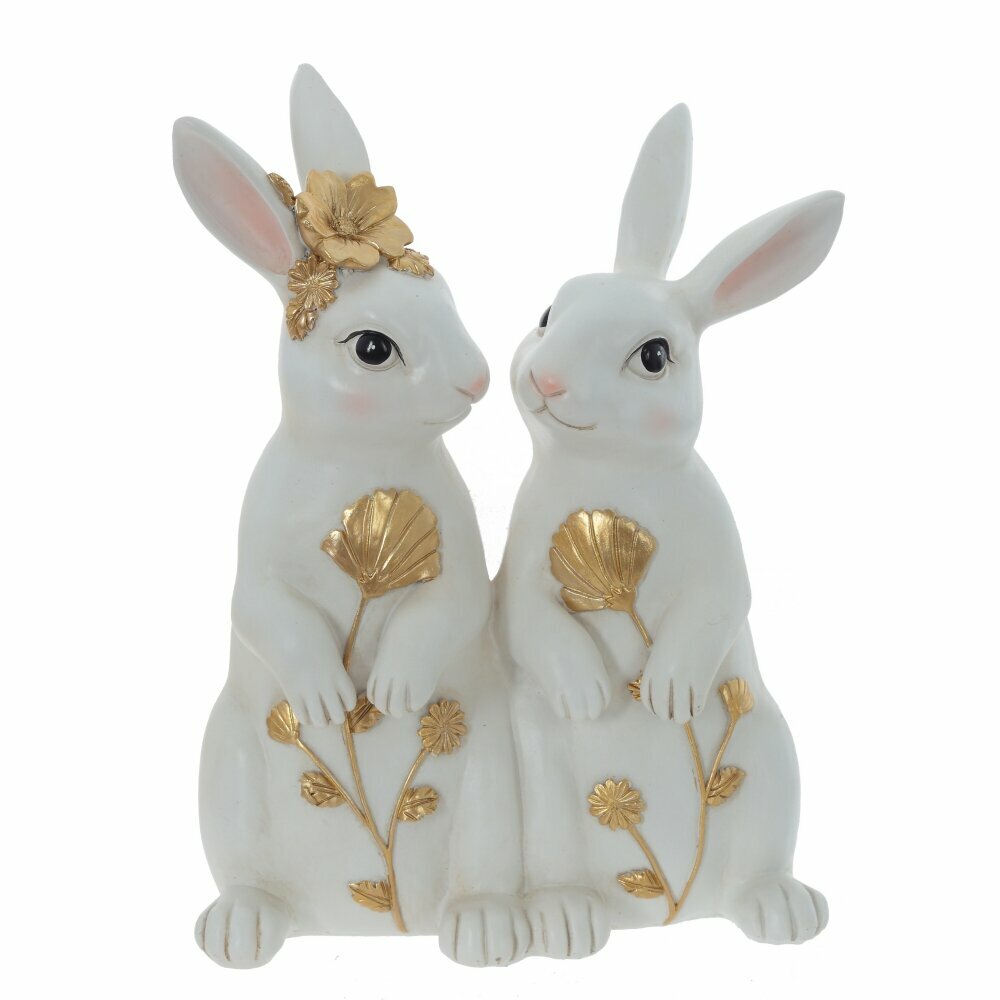 Статуэтка Зайцы, 16х10,5х21,5 см KSM-816118