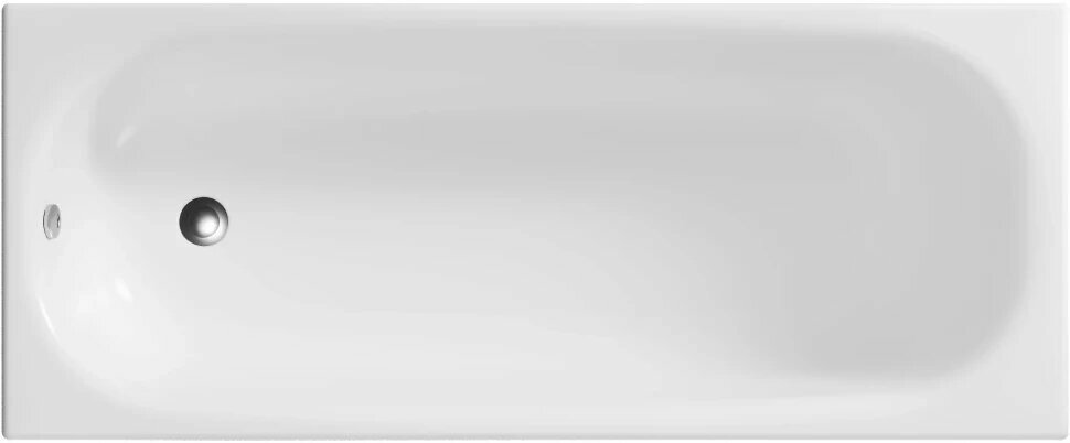 Акриловая ванна Niagara Brava NG-B15070 150x70 см, белый