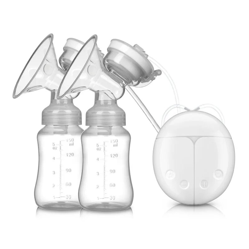 Электрический молокоотсос двойной ZIMEITU RH228, Ivory