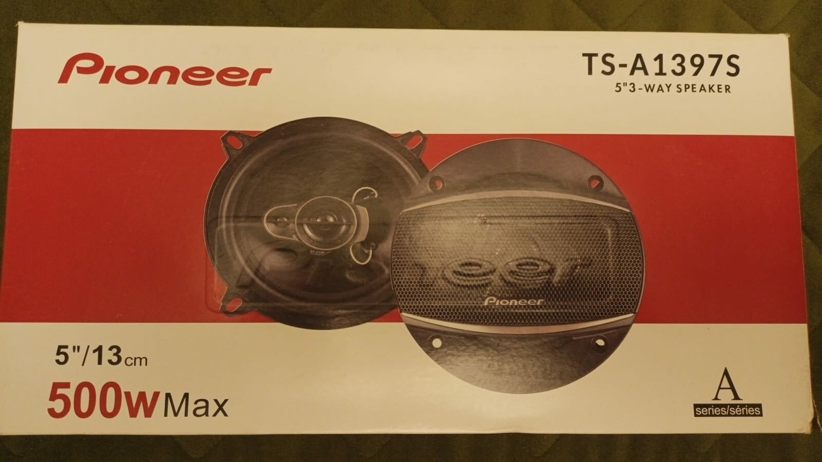 Автомобильные колонки / Динамики Pioneer TS-A1397S / Комплект из 2х штук, Коаксиальная акустика 2х полосная.