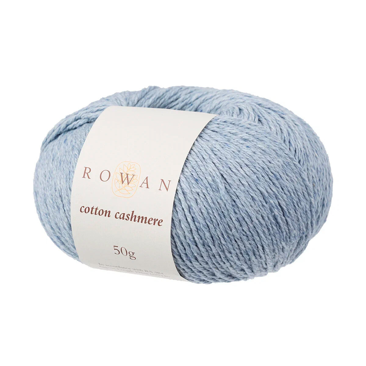 Cotton Cashmere /Коттон Кашемир/ пряжа Rowan, 9802211 (221, morning sky (утреннее небо), голубой)