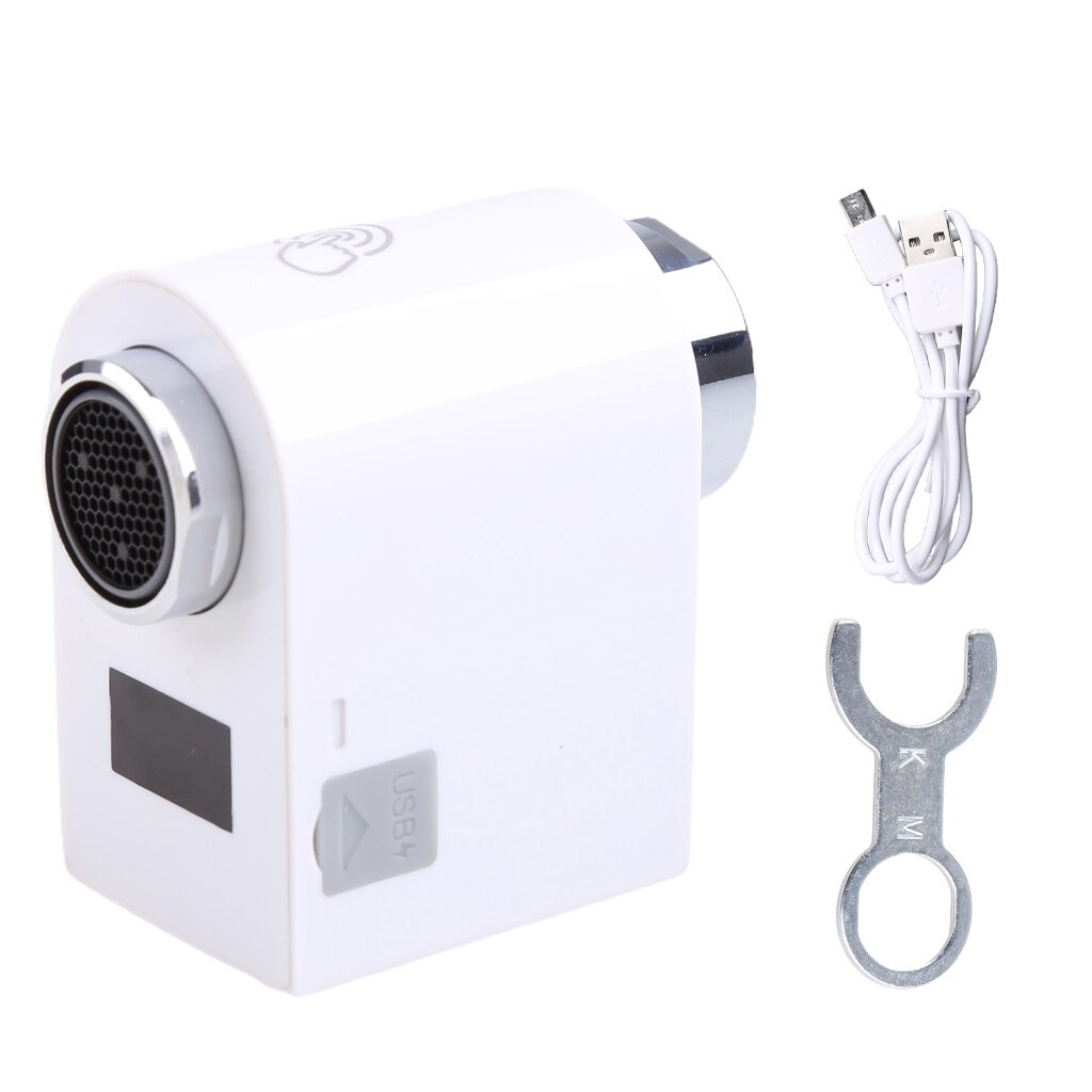 Автоматический смеситель для экономии воды, индуктивный смеситель для кухни и ванной комнаты с защитой от перелива