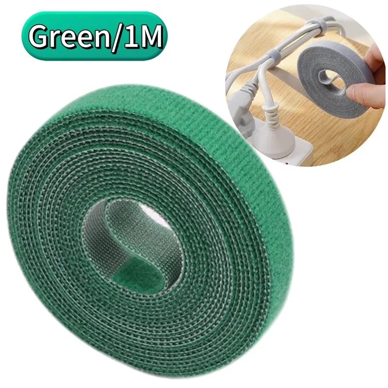 Нейлоновая кабельная стяжка Green 1M, 3 шт.