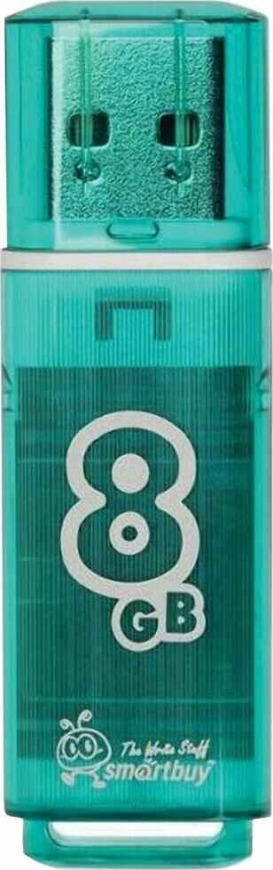 Флешка USB флеш карта (SB8GBGS-G) 8GB GLOSSY SERIES GREEN
