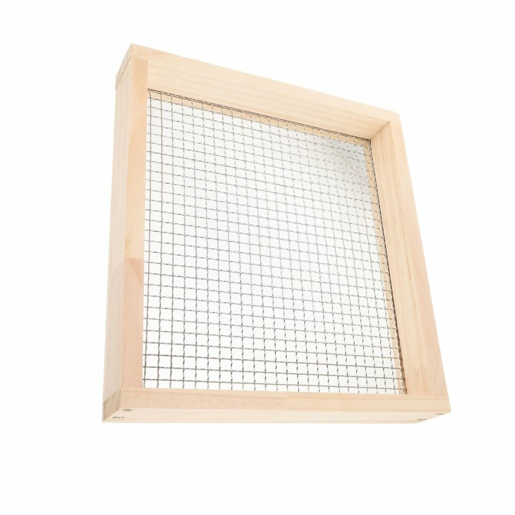 Деревянное садовое сито, инструмент для обработки почвы, Компактный садовый просеиватель для грязи, Переносной