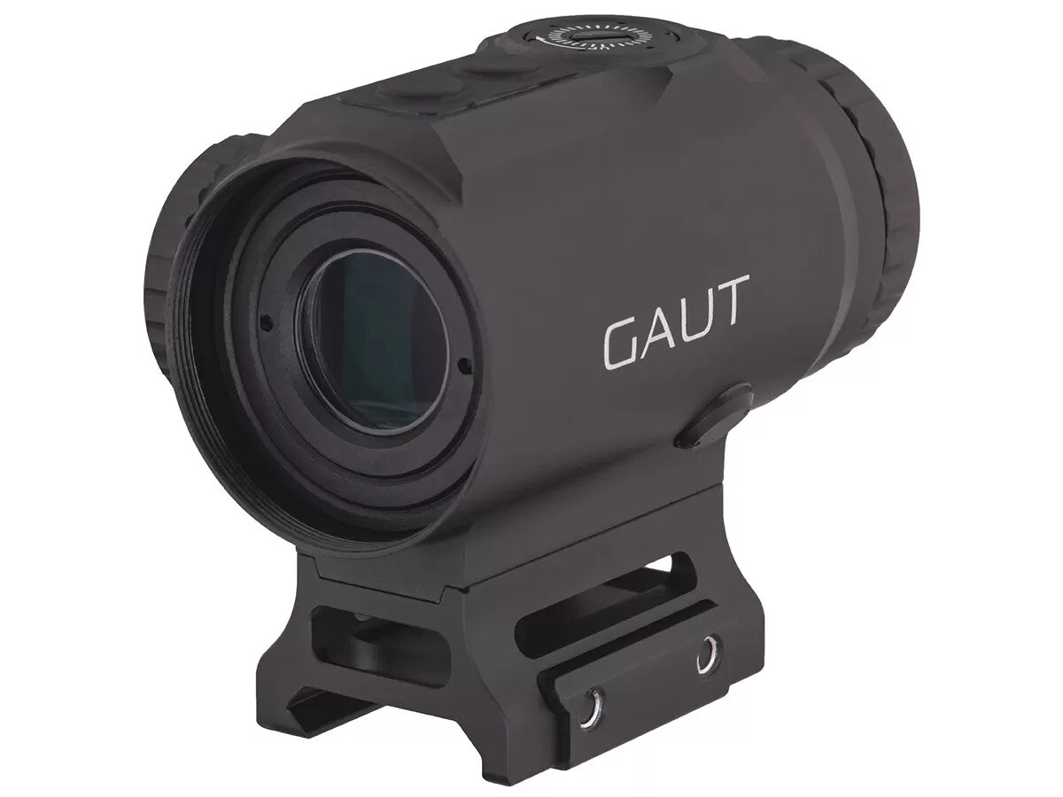 Прицел Призматический Gaut Sapphire 3X18, Hd, Подсветка Красная, Picatinny