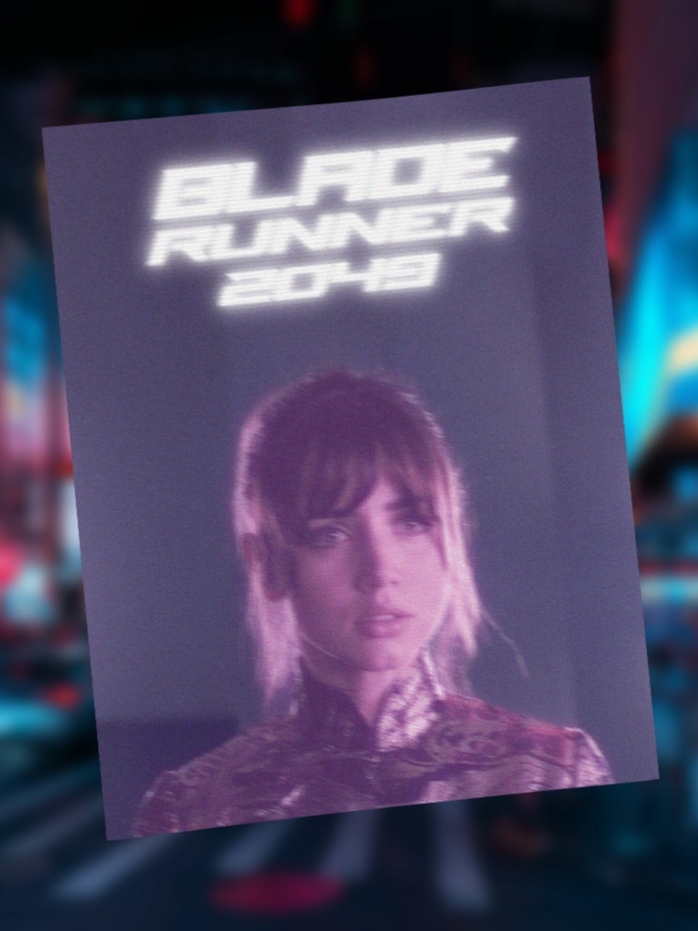 Постер pinterest "Бегущий по лезвию 2049", 29.7х42см, А3, глянцевый