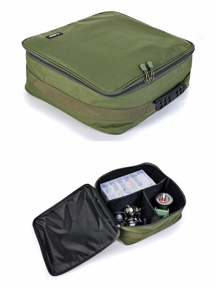 Сумка для хранения рыболовной катушки для спиннинга рыболовных катушек Сумка,37x37x15 см