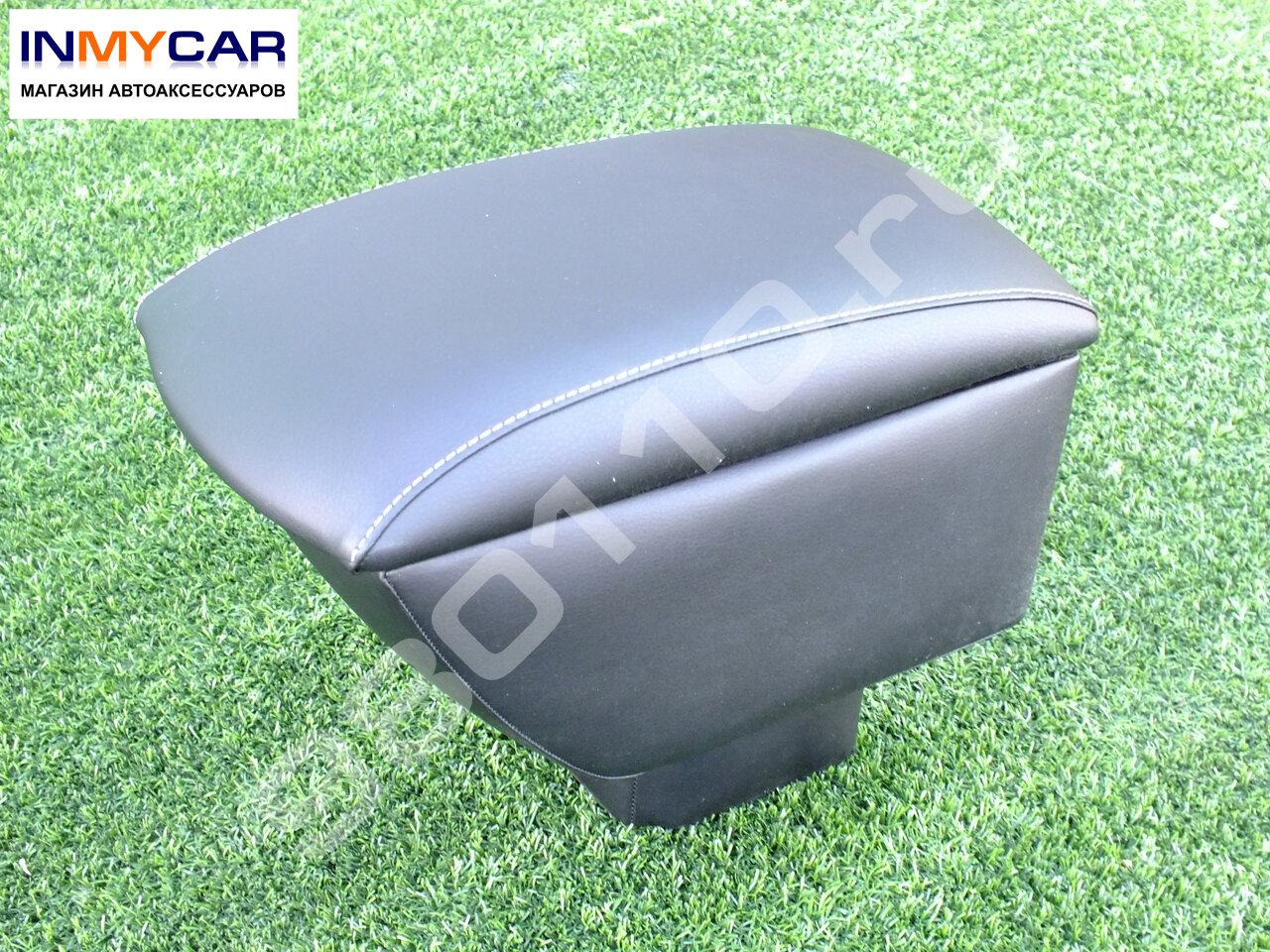 Подлокотник с баром премиум для Chevrolet Cruze, черный, в подстаканник