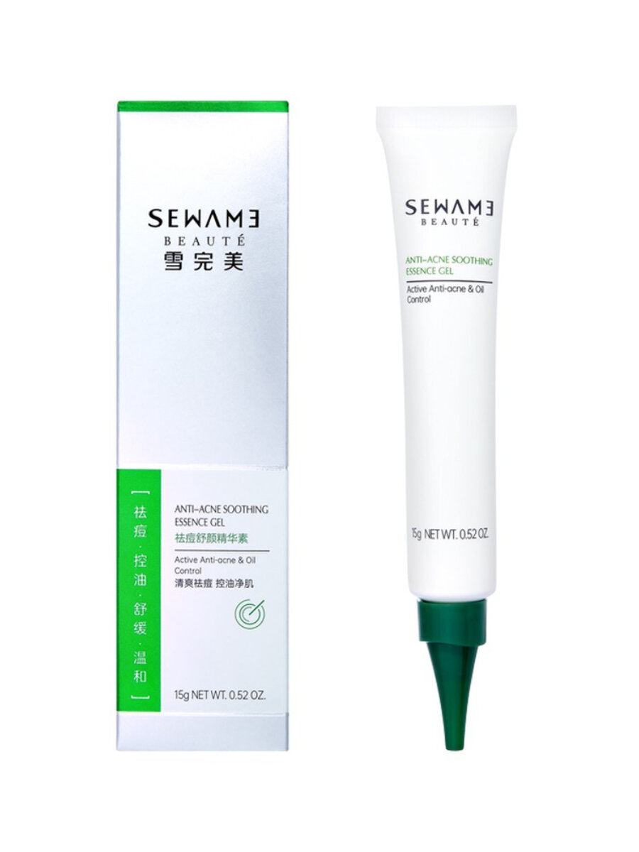 Гель для лица SEWAME ANTI ACNE успокаивающий точечный 15 гр