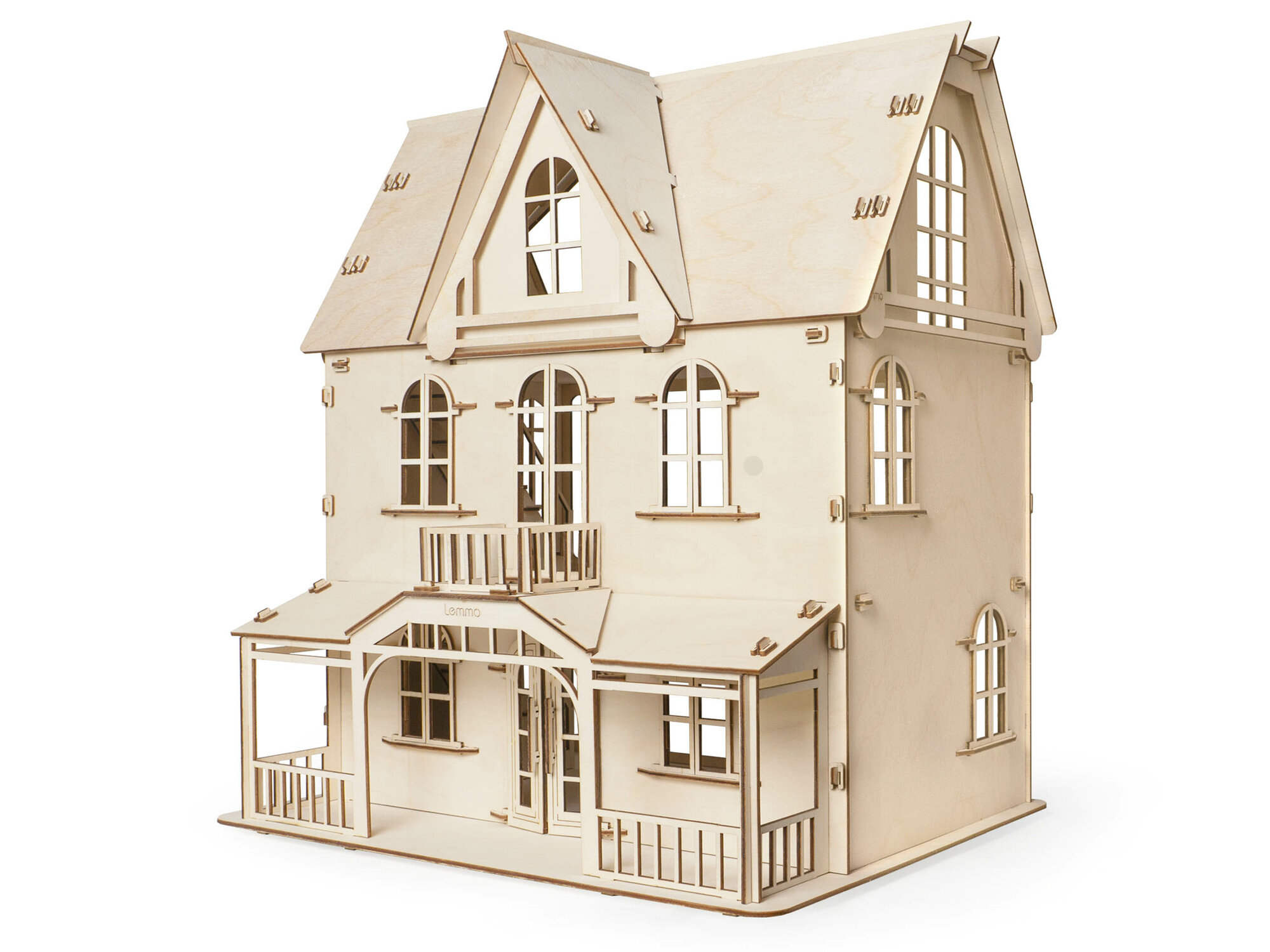 Деревянный конструктор Lemmo toys Кукольный дом Венеция 172 детали 0060 5+