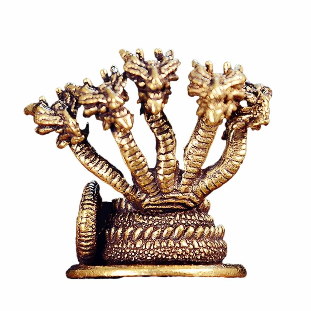 Скульптура змеи из цельной латуни, ручная работа, декоративная статуя для праздничных собраний и художественных выставок, - Череп