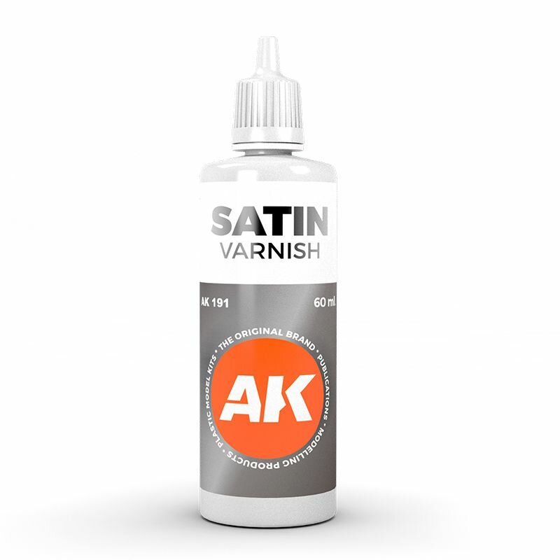 Лак для сборных моделей AK Interactive Satin Varnish 60ml