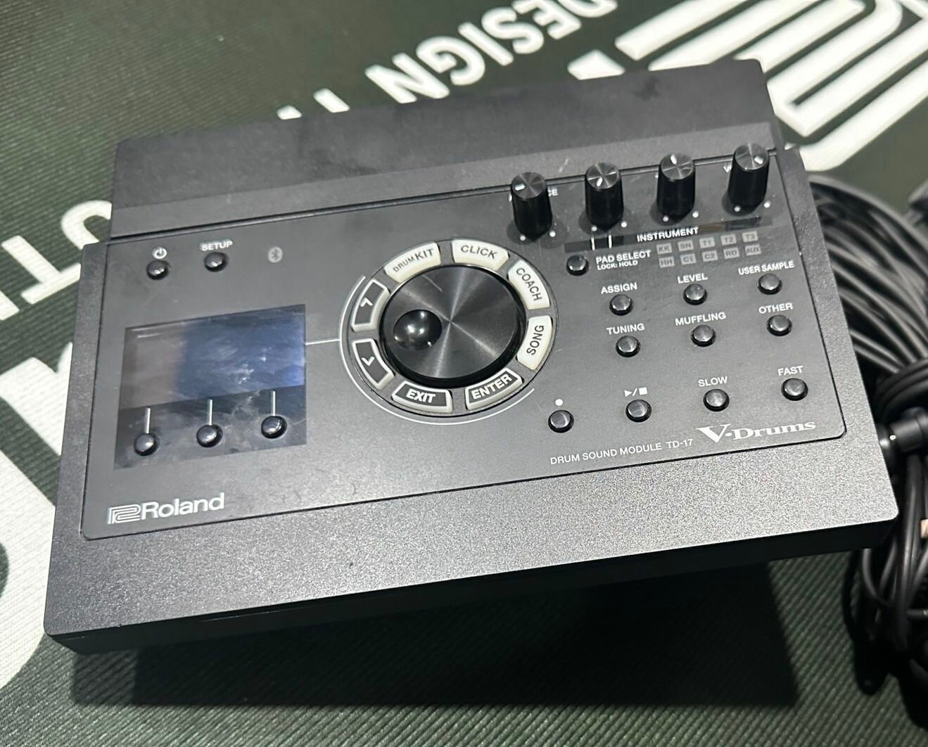 Электронная ударная установка Roland td-17 модуль