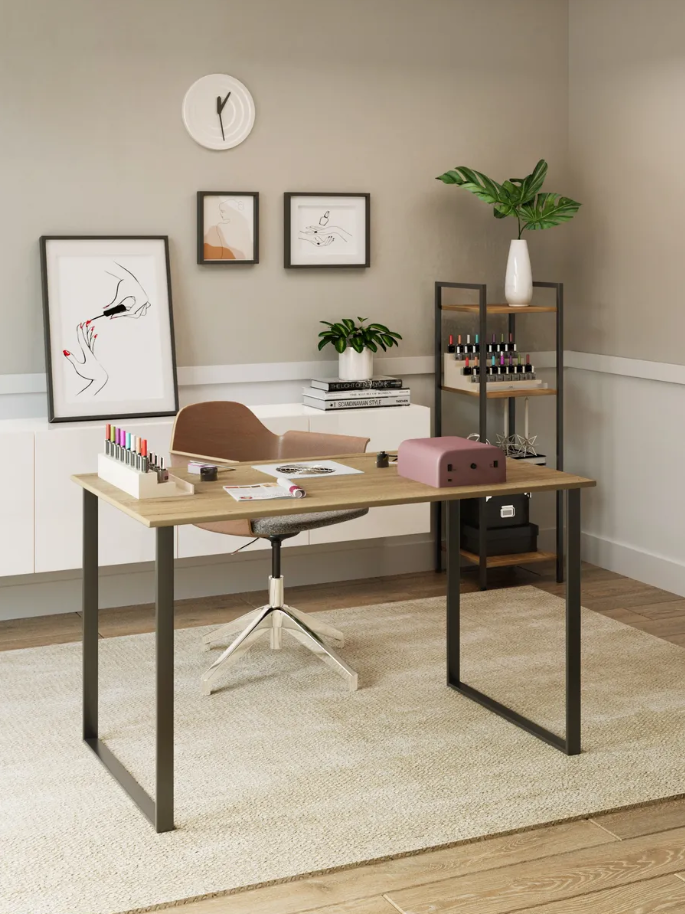 Стол маникюрный лофт для салона красоты и офиса 110х55х75 loft