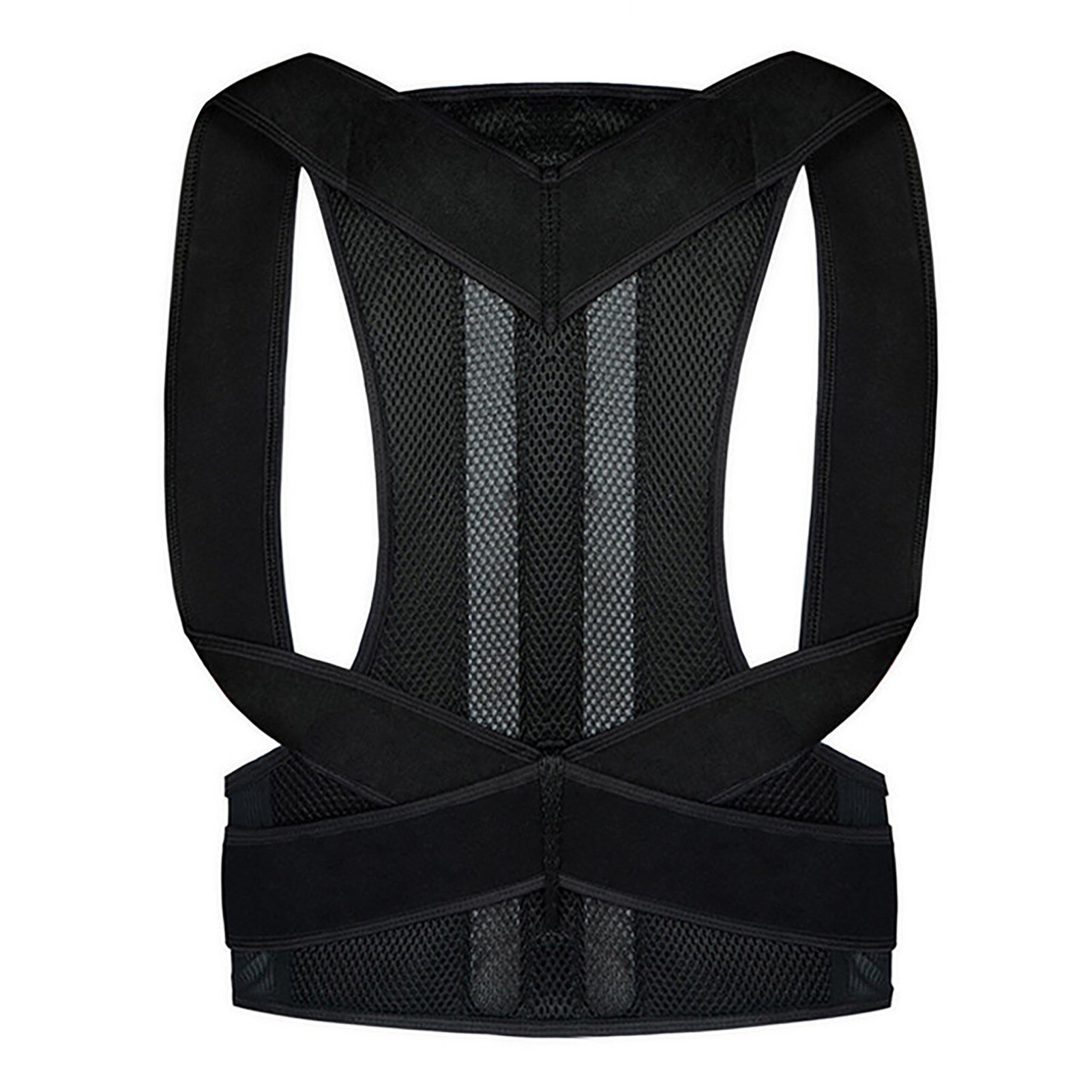 Корректор осанки Lijixie L, дышащий, черный, , удобный。