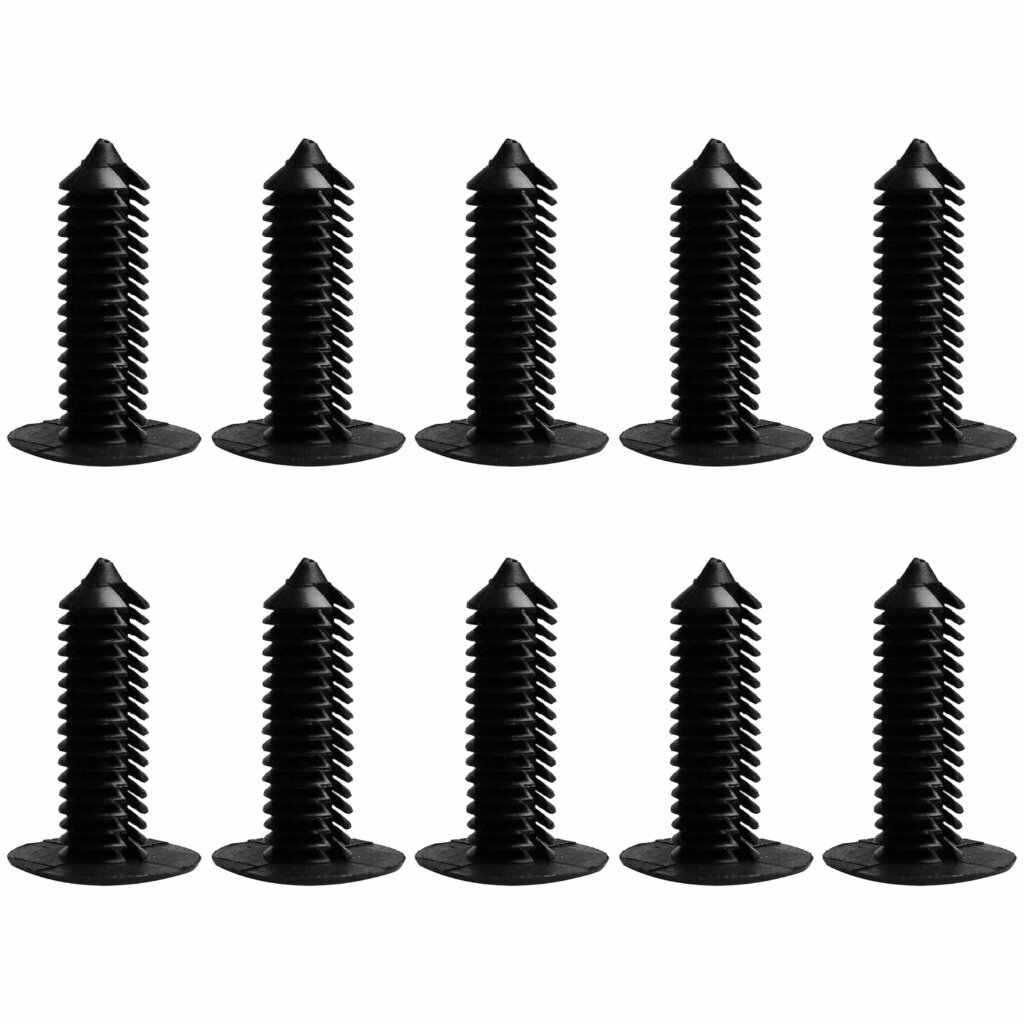 Автомобильные пластиковые ивовые гвозди с колючей проволокой в форме пряжки - 10 штук