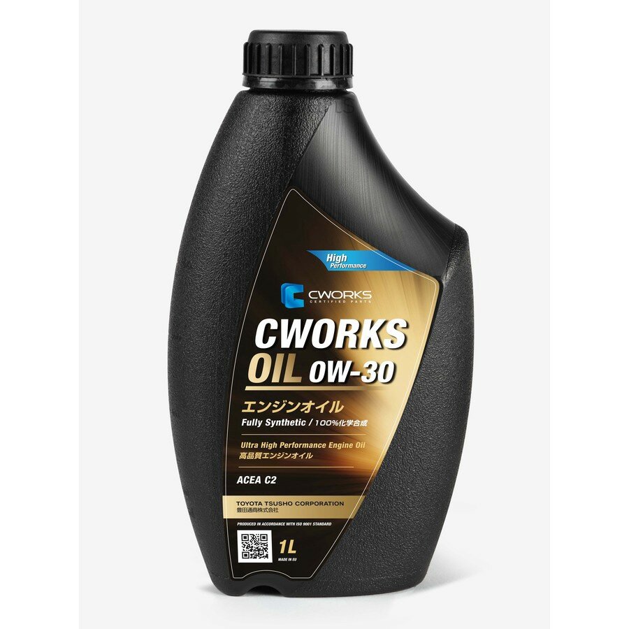 CWORKS A130R9001 Масло моторное 0W-30 C2, 1L