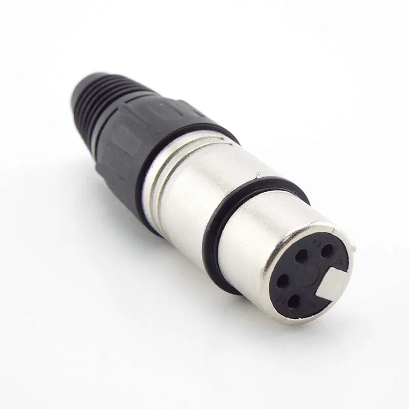 FVJVYE 3/4-контактный XLR разъем 4pin female