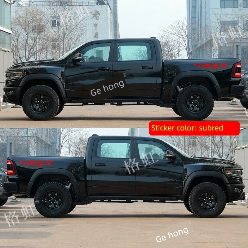 Наклейки для автомобилей Dodge Ram T-Rex, декоративные наклейки для модификации задней двери пикапа Ram TRX