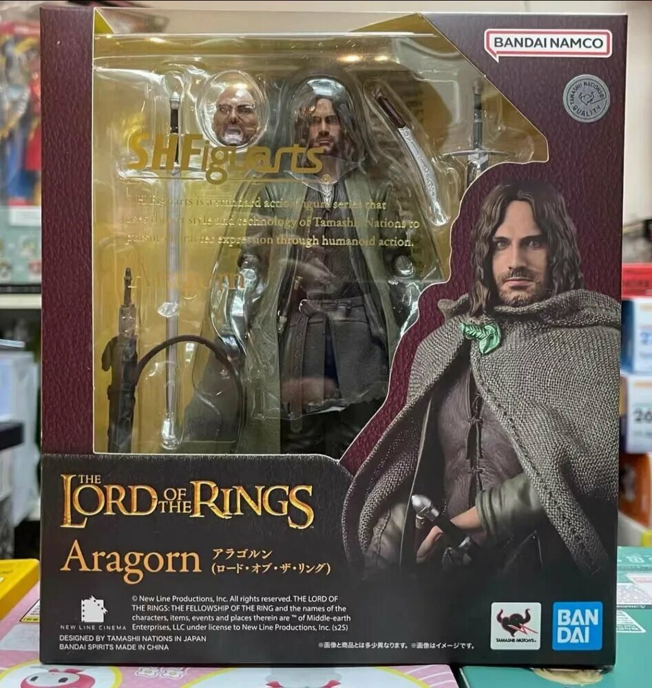 Экшн фигурка Bandai S.H.FIGUARTS Lord of the Rings , Aragon , SHF