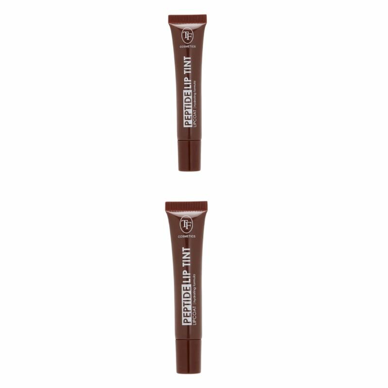 TF Cosmetics пептидный тинт для губ, peptide lip tint, тон 05, эспрессо, 2 штуки