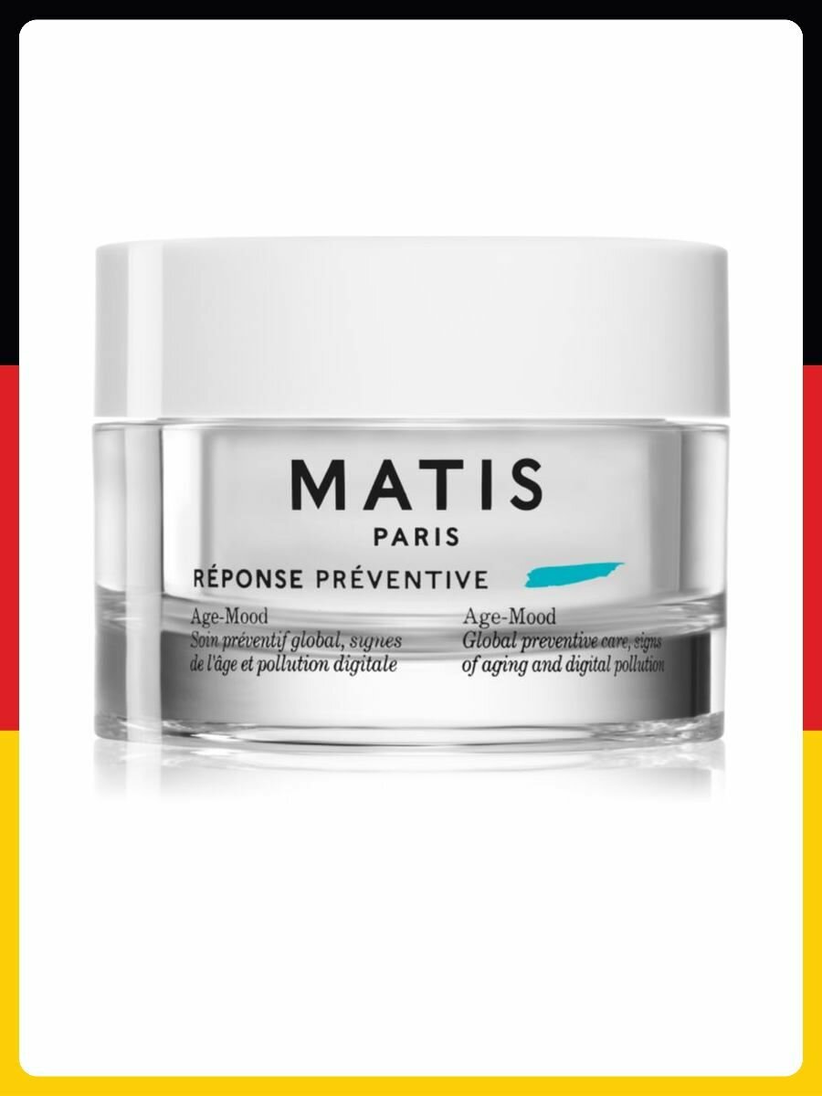 Крем для ухода за кожей Matis Reponse Preventive Age B-Mood Cream Active Day Cream against the Signs of Aging, 50 мл