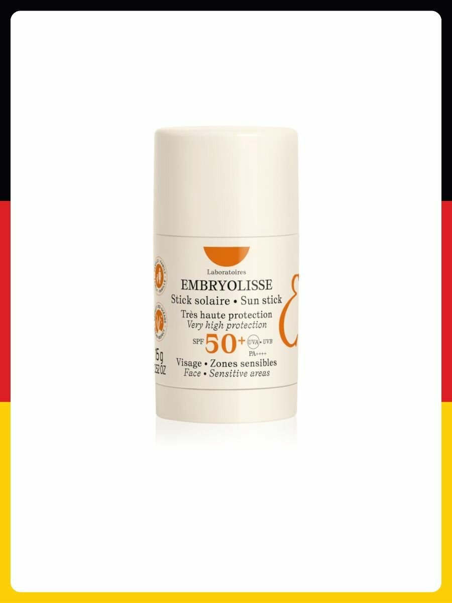 Средство солнцезащитное Embryolisse Stick Solaire SPF 50, 15 г
