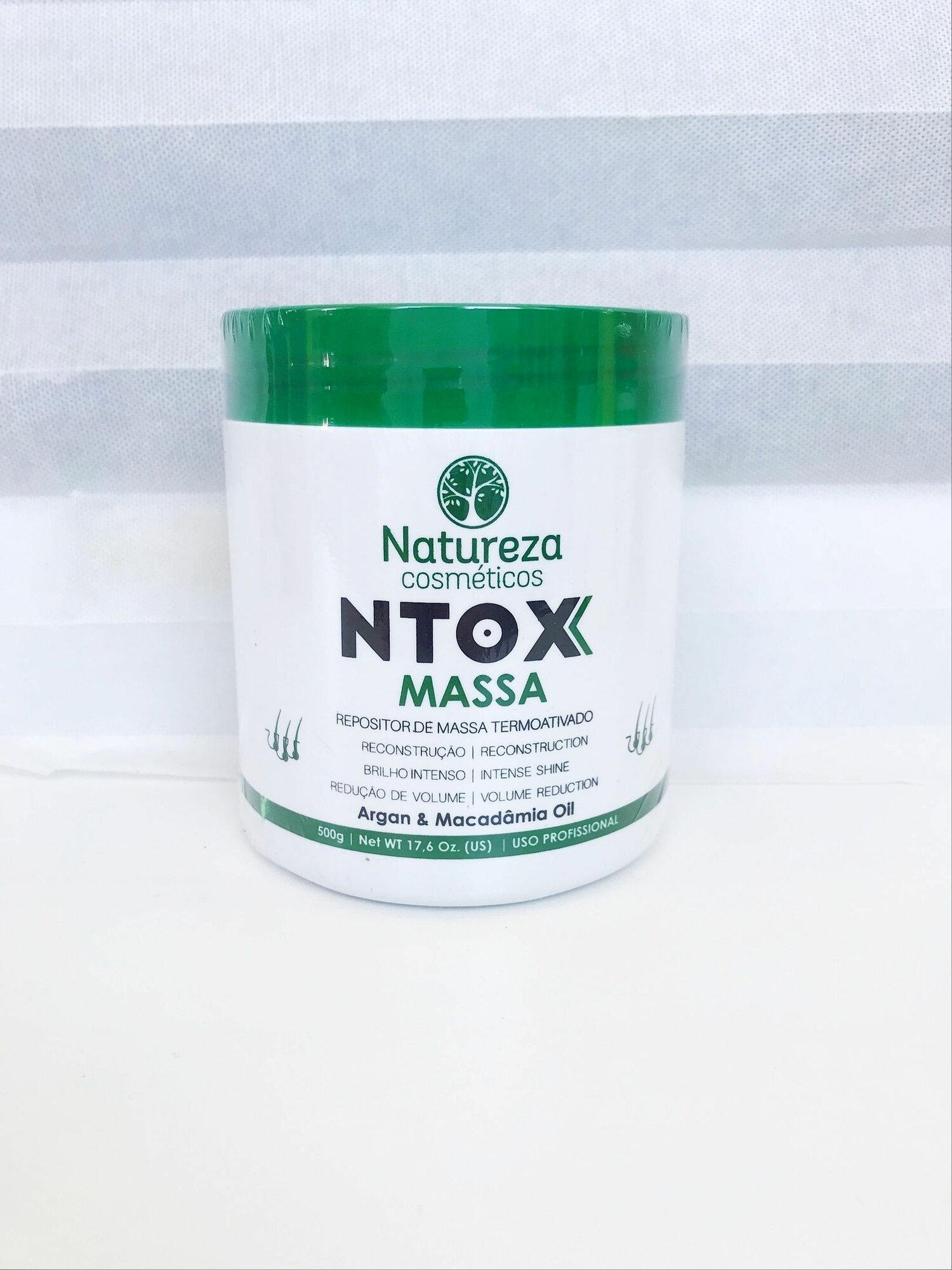 Ботокс с выпрямлением волос NATUREZA NTOX MASSA Натуреза масса 500гр