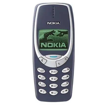 Nokia 3310 Мобильный телефон темно-синий и белый корпус, 1 micro SIM, FM-радио