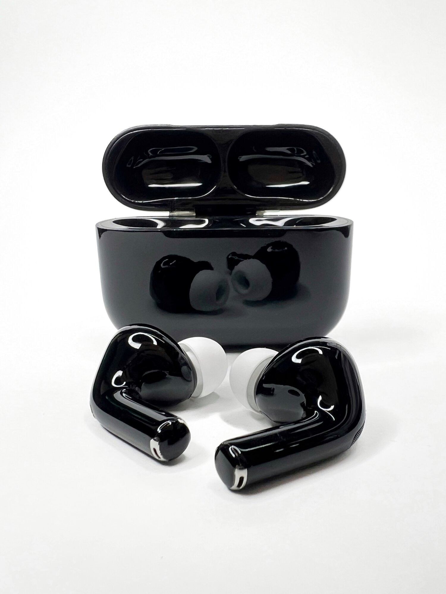 Наушники Apple AirPods Pro 3 "Black gloss" (ANC, MagSafe) (2025) Черный глянец, тотал