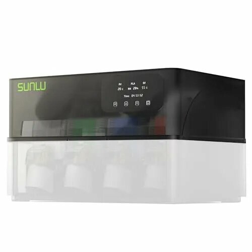 SUNLU AMS Автоматическая система материала для 3D принтера, хранение 4 катушек, совместимость с Bambu Lab, защита от влаги и путаницы