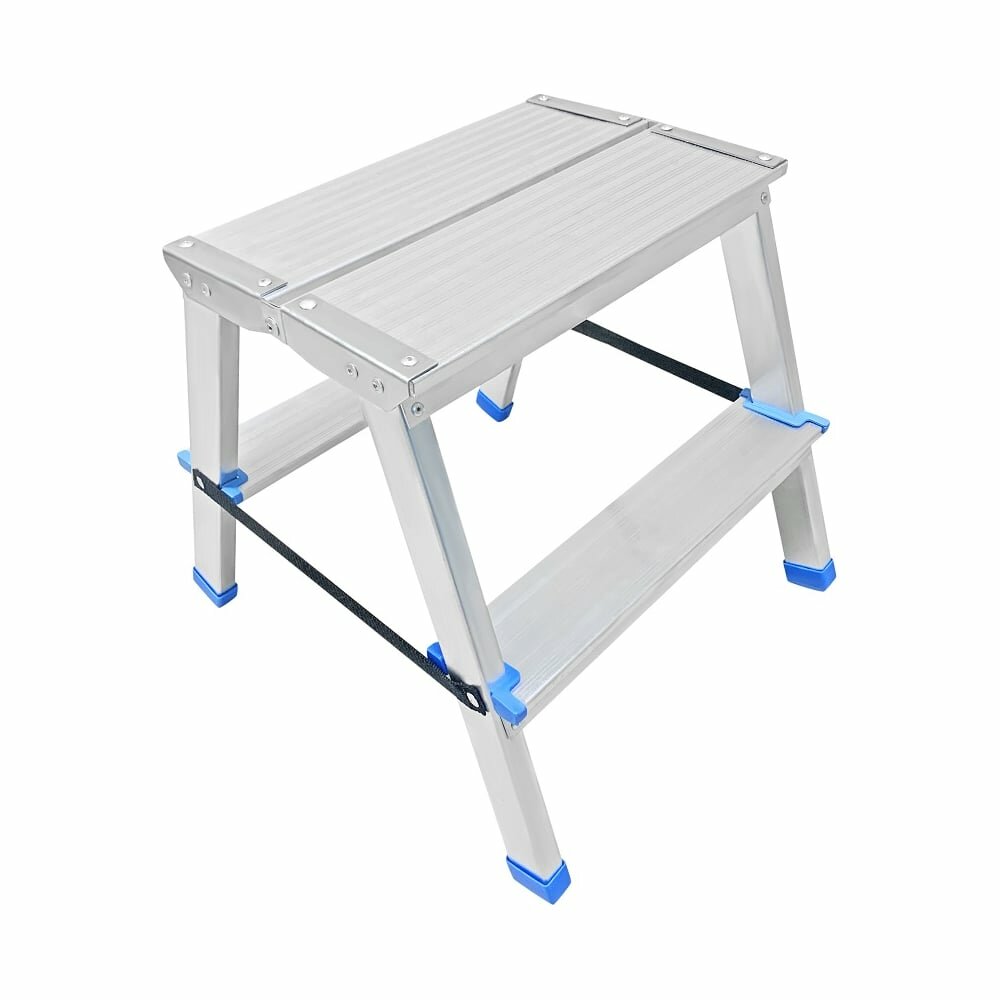 Двусторонняя алюминиевая стремянка LadderBel STR2-AL-2EP