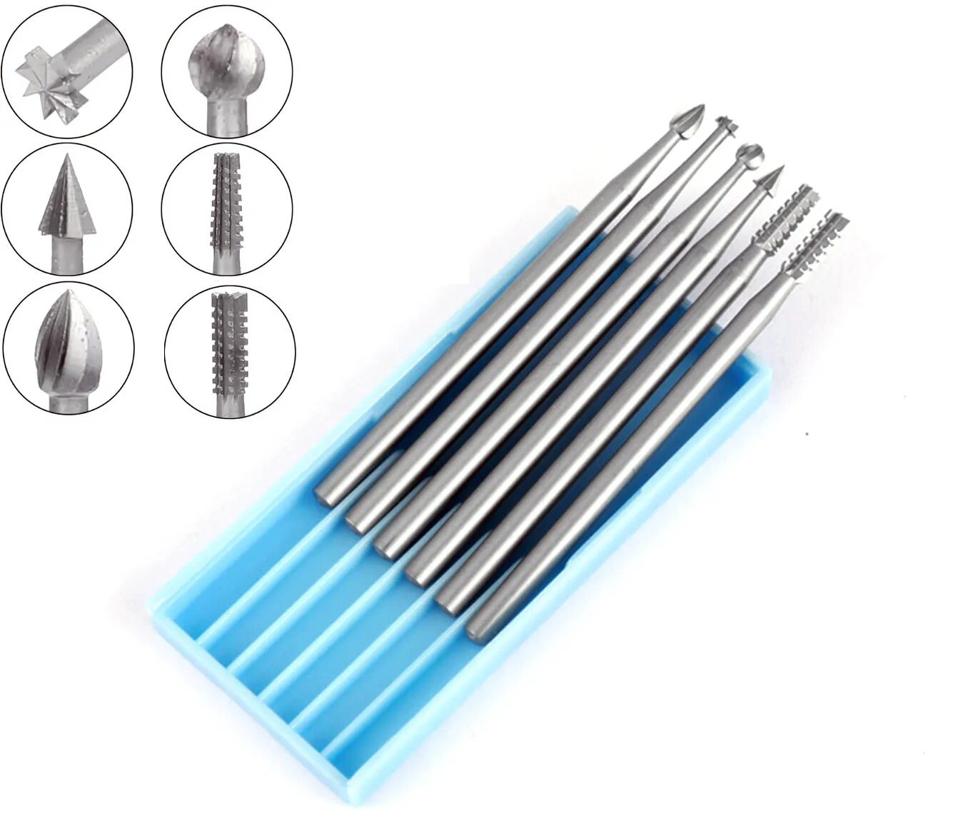 Набор гравировальных резцов Goldmith 6 шт.