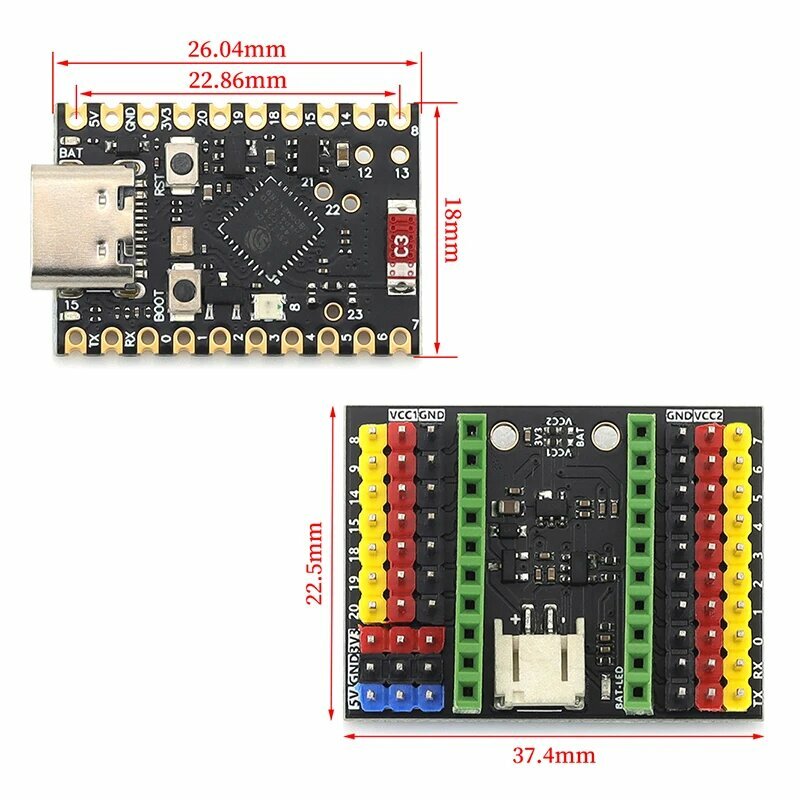 ESP32-C6 SuperMini Development Board, 1 шт. — фото 1