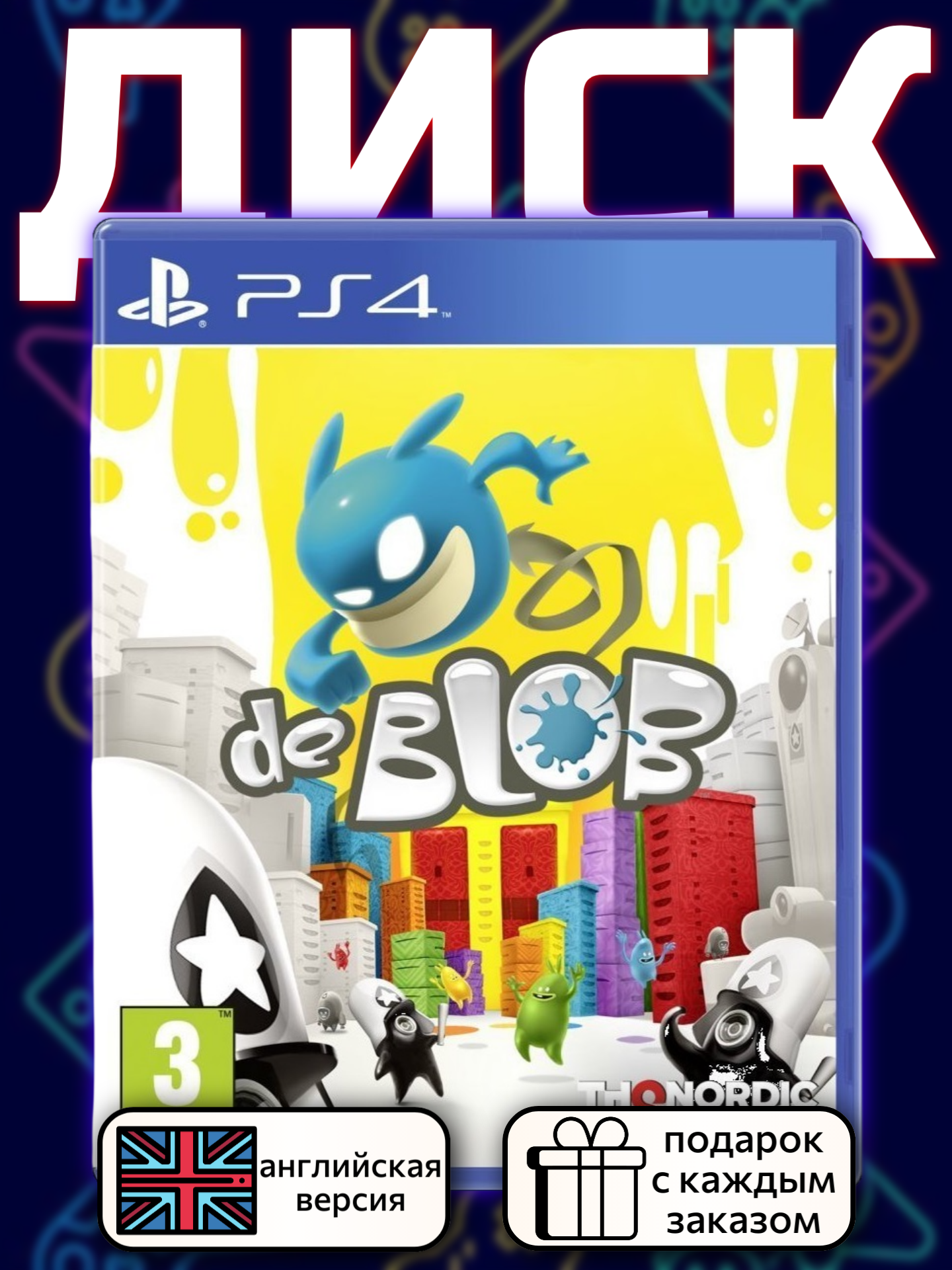 De Blob [PS4, английская версия]