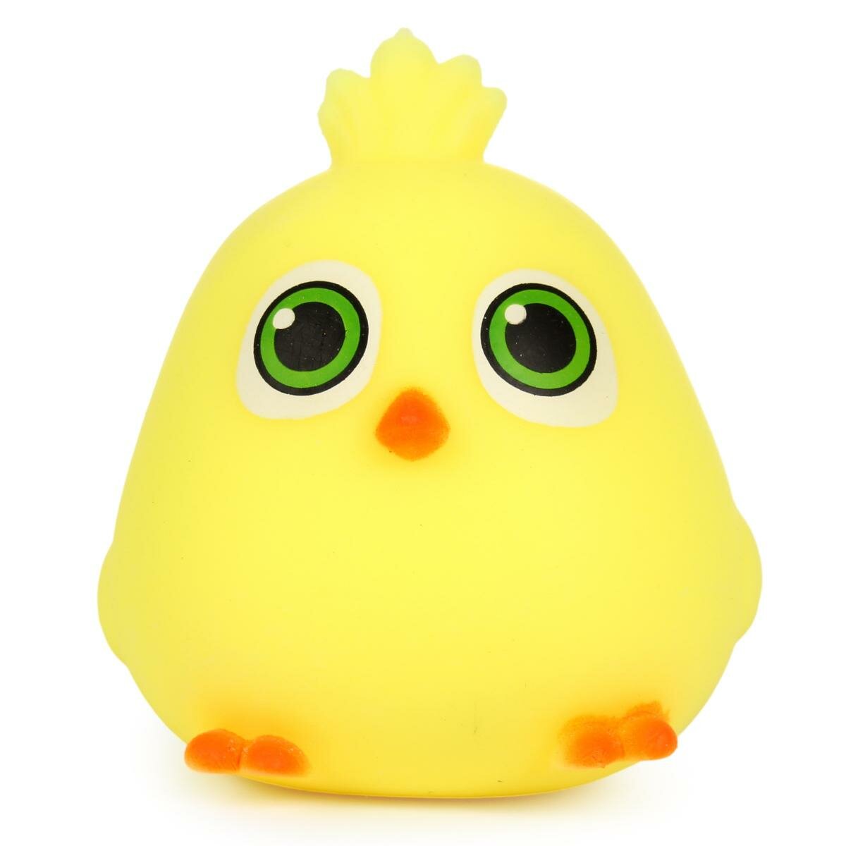 Игрушка-антистресс 'Мякиш Цыпленок' 9 см, мягкий ПВХ, 4 цвета
